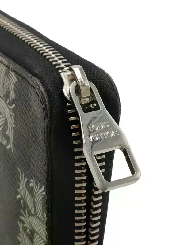 LOUIS VUITTON 2015 Christopher Nemeth Damier Graphite Zippy Organizer Wallet Long Wallets