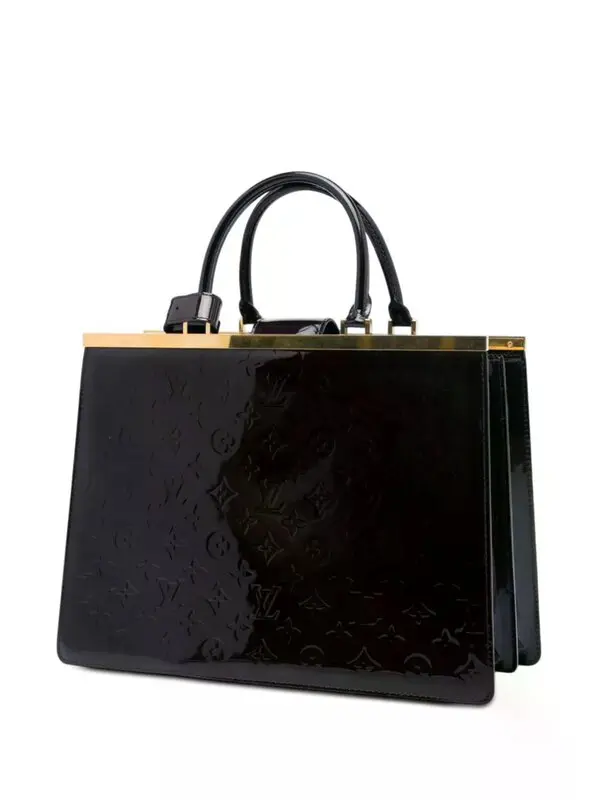 LOUIS VUITTON 2013 Monogram Vernis Deesse Gm Handbag
