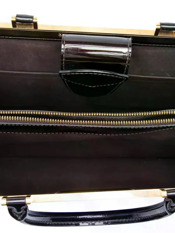 LOUIS VUITTON 2013 Monogram Vernis Deesse Gm Handbag