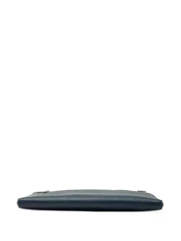 LOUIS VUITTON 2016 Taiga Porte Documents Slim Business Bag