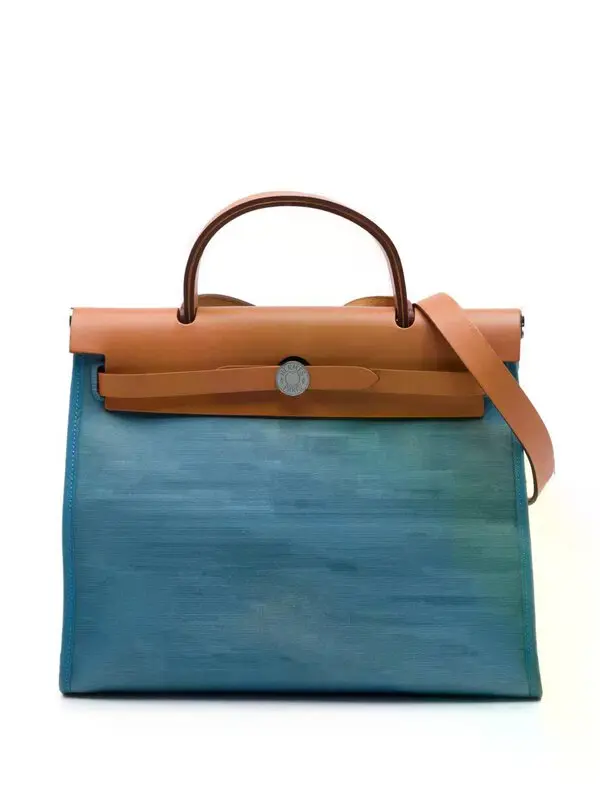 Hermès 2015 Toile Herbag Zip 31 Satchel