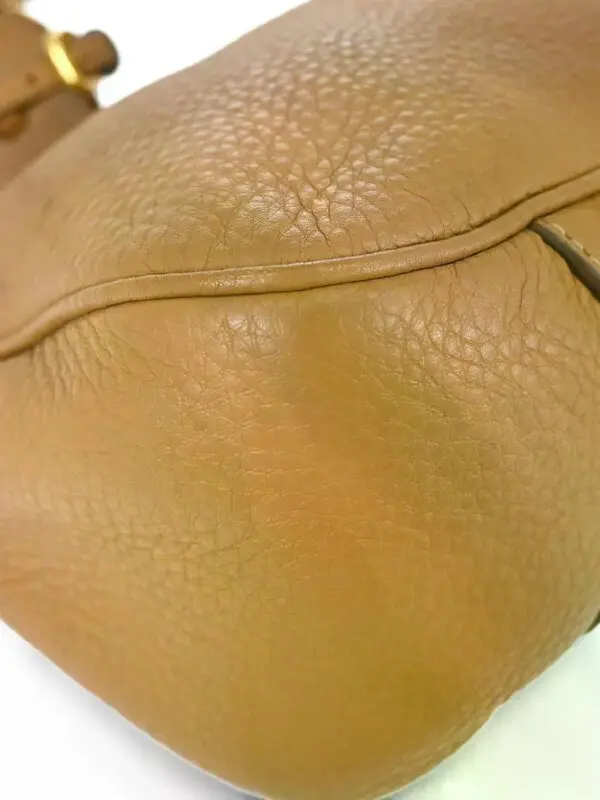 Prada 2010s Pebbled Leather Shoulder Bag