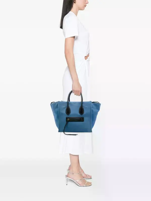 Celine 2016 Medium Denim Phantom Luggage Tote Bag