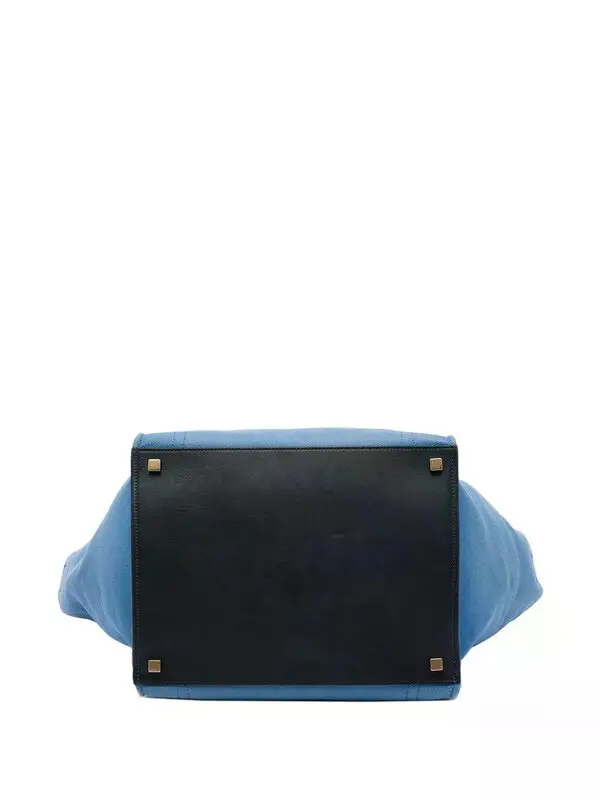 Celine 2016 Medium Denim Phantom Luggage Tote Bag