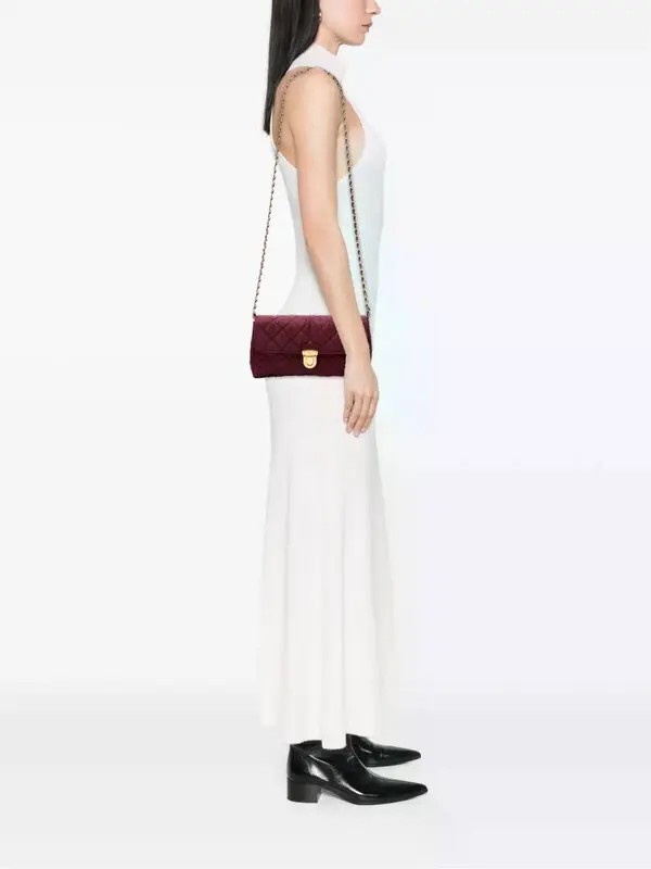 Prada 2013-2026 Impuntu Tessuto Chain Crossbody Bag