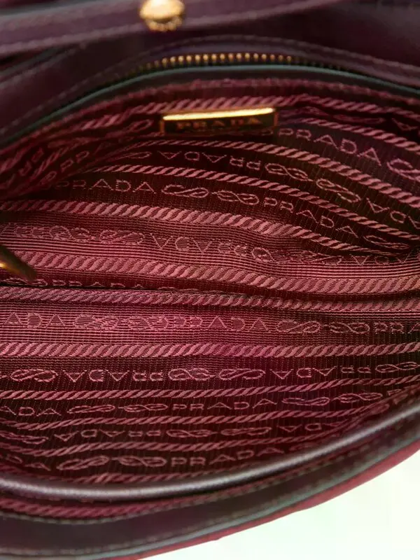 Prada 2013-2026 Impuntu Tessuto Chain Crossbody Bag