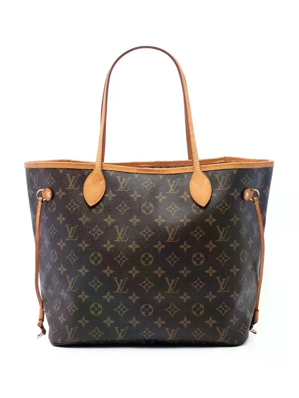 LOUIS VUITTON 2016 Monogram Neverfull Mm Tote Bag