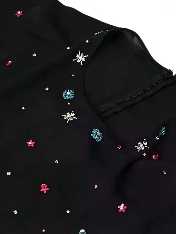 Valentino Garavani Long-sleeve Embellished Dress