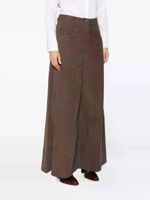 Brunello Cucinelli Corduroy Wide-leg Trousers