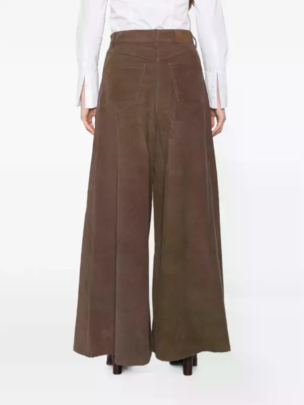 Brunello Cucinelli Corduroy Wide-leg Trousers