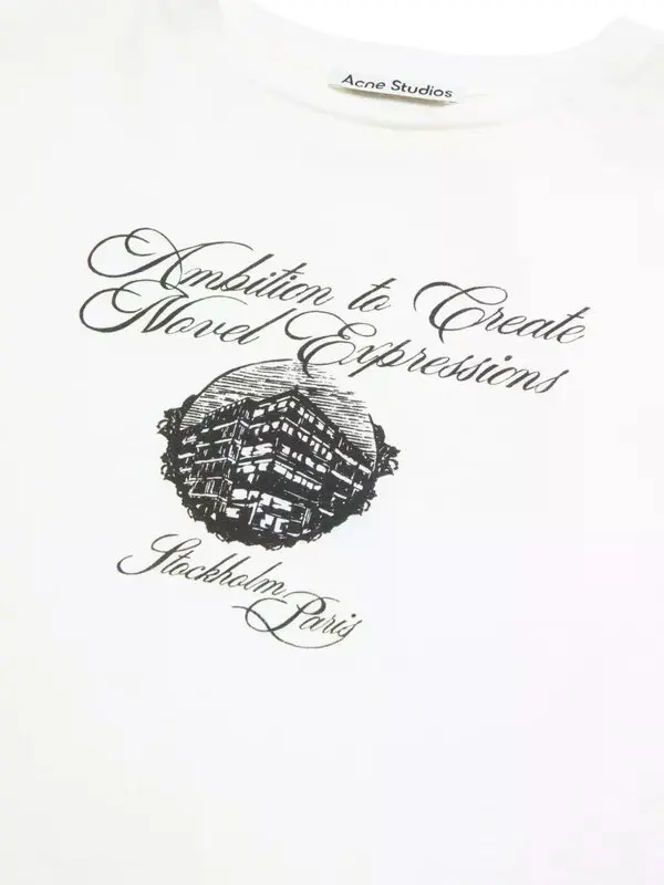 Acne Studios Graphic Jersey T-shirt
