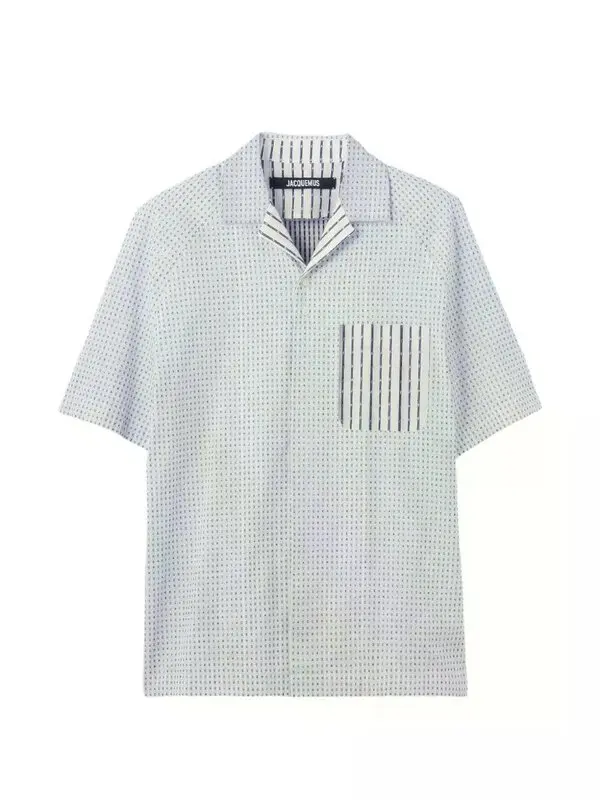 Jacquemus The Romarin Short-sleeve Shirt