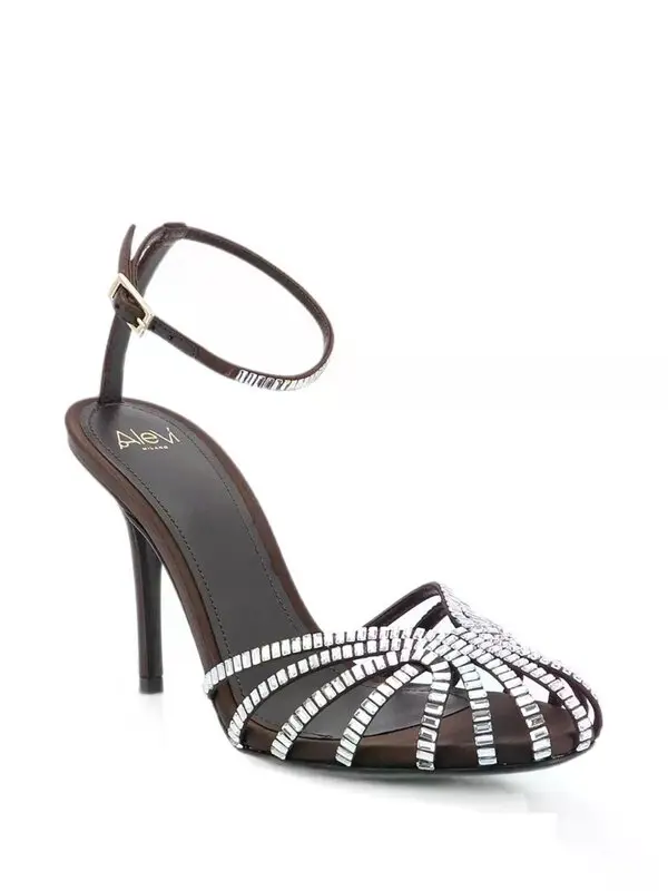 ALEVI MILANO Penelope Crystal-embellished Sandals