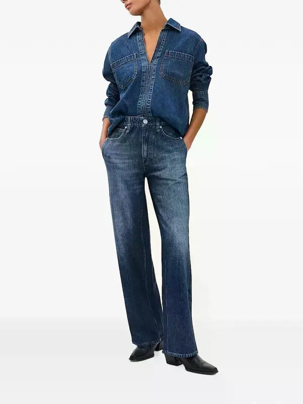 Rag & Bone Miramar Wide-leg Jeans