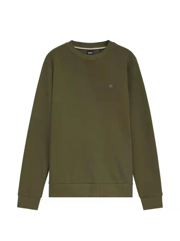 BOSS Cotton-blend Sweatshirt With Double B Monogram