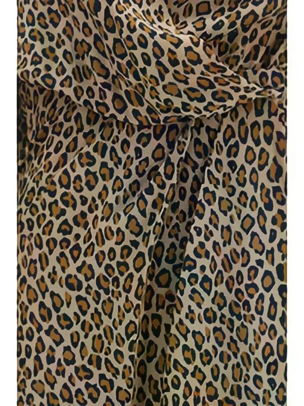 SA SU PHI Leopard-print Maxi Dress