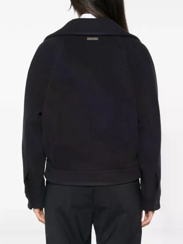 Peserico Double-breasted Wool Coat