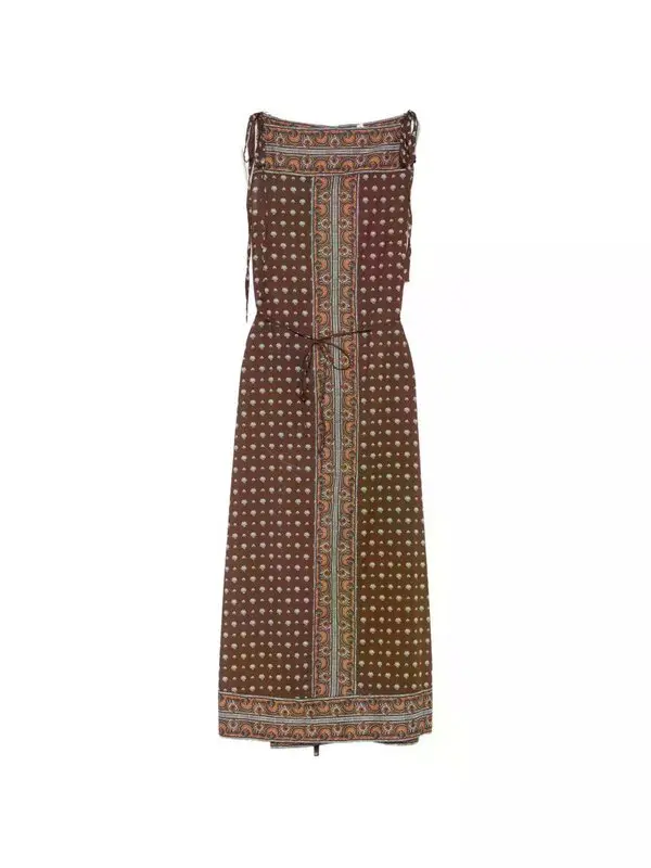 DÔEN Amarante Midi Dress - Brown