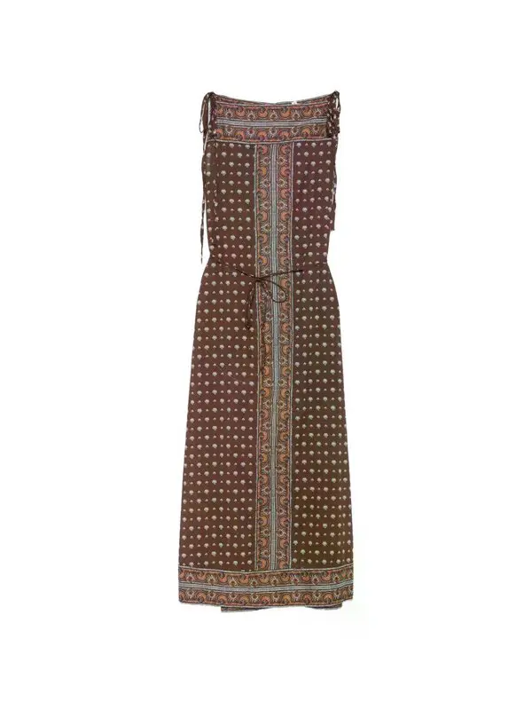 DÔEN Amarante Midi Dress - Brown