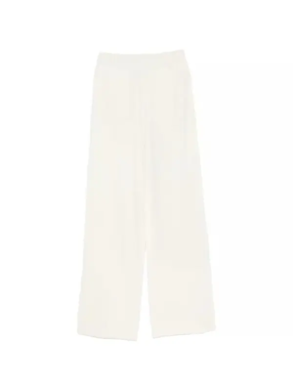 Malo Elasticated-waistband Knitted Trousers