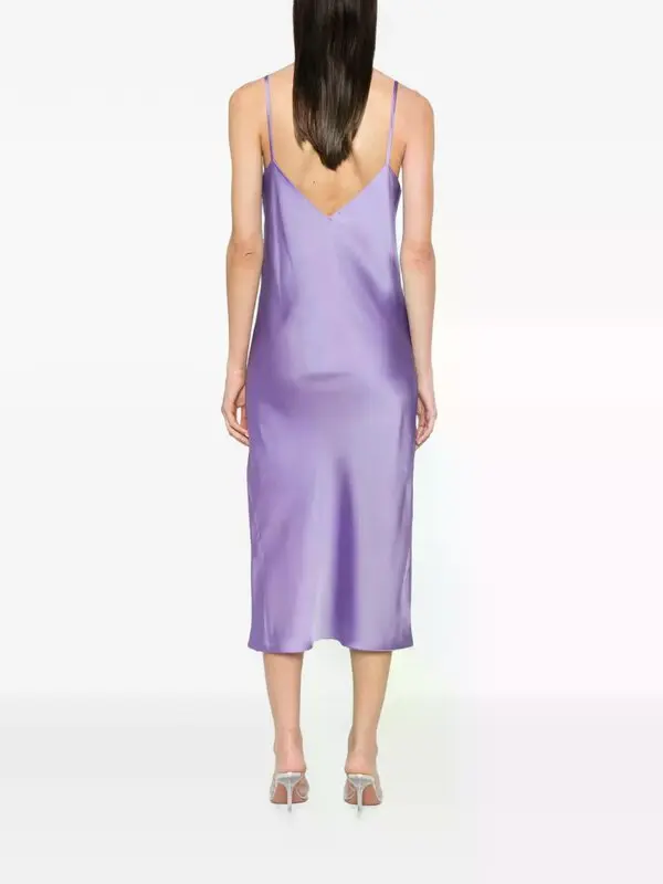 Norma Kamali V-neck Midi Dress