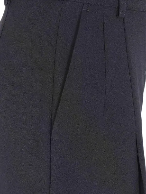DRHOPE Pleated Tailored Trousers