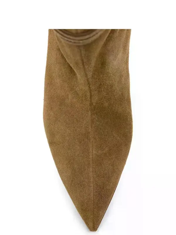 ODISSI Bow-detail Wedge Boots