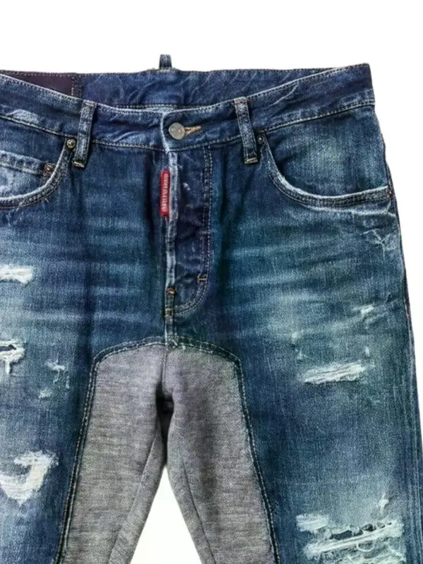 Dsquared2 Distressed Panelled Jeans