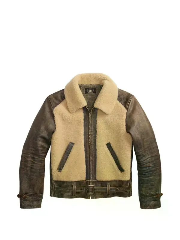 Ralph Lauren Shearling Leather Jacket