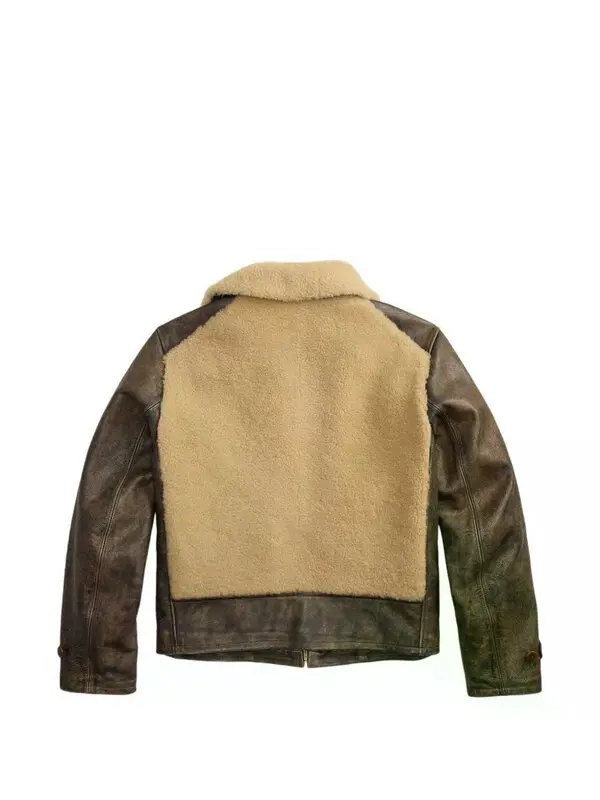 Ralph Lauren Shearling Leather Jacket