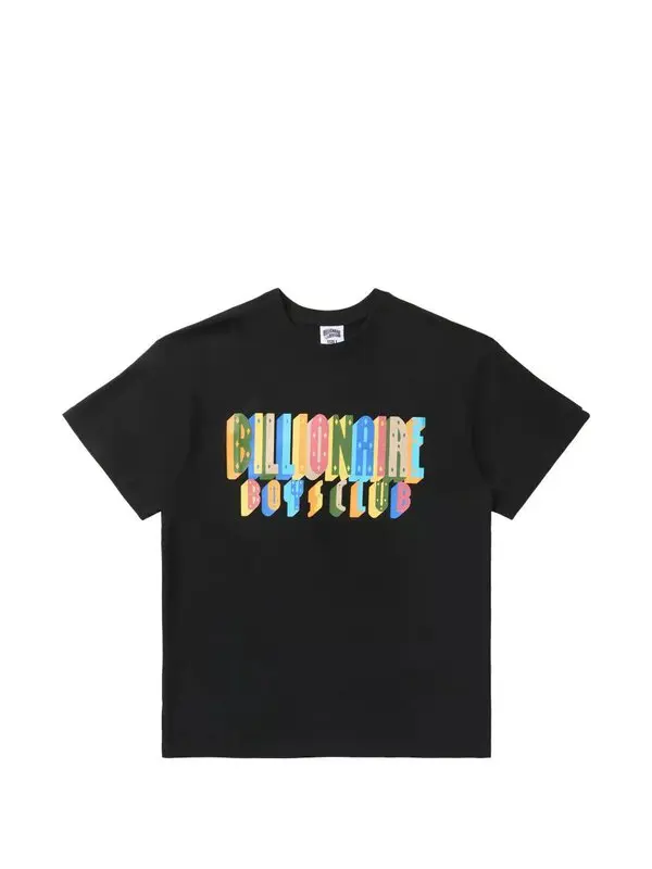 BILLIONAIRE BOYS CLUB Prism Ss Logo-print T-shirt - Black