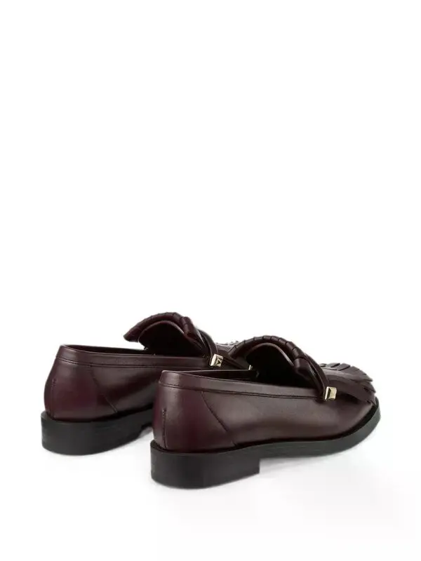 JIMMY CHOO Eska Loafers - Red