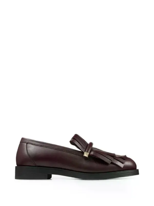 JIMMY CHOO Eska Loafers - Red