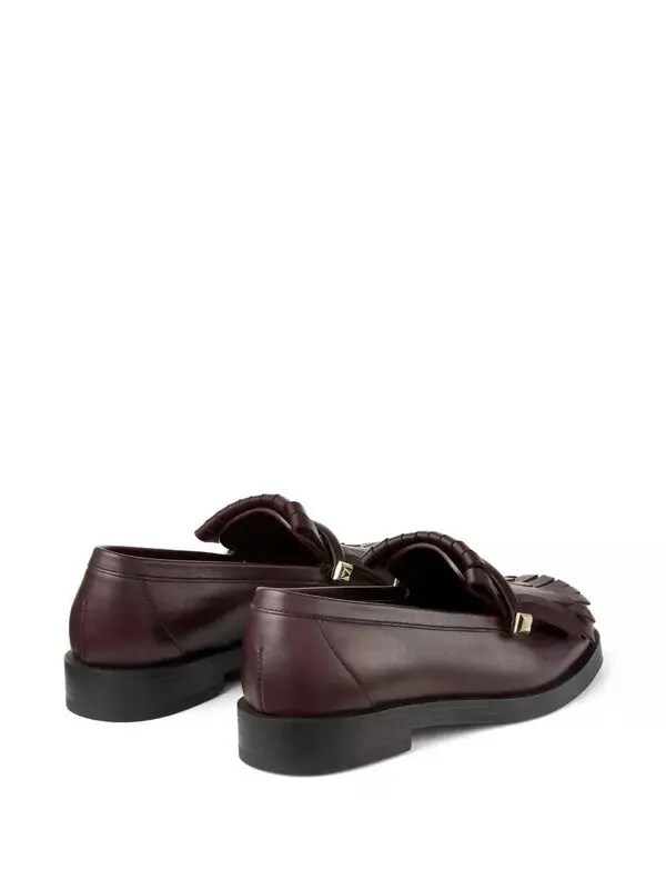 JIMMY CHOO Eska Loafers - Red