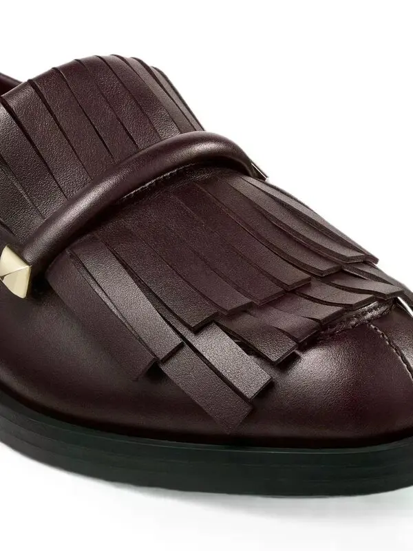JIMMY CHOO Eska Loafers - Red