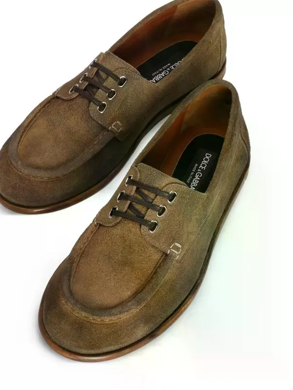 Dolce & Gabbana Derby Shoes In Split