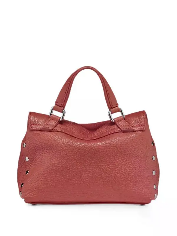 ZANELLATO Baby Postina Hammered Leather Shoulder Bag