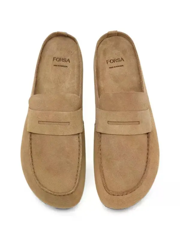FORSA Eddie Suede Slip-on Loafers