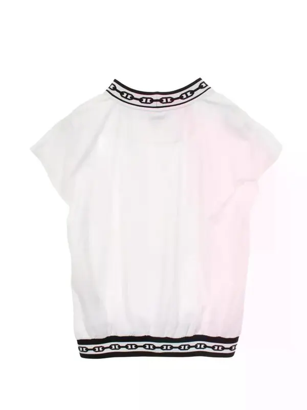 Hermès Cotton Chaîne D'ancre Print High Neck T-shirt