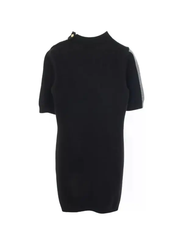 LOUIS VUITTON 2020s Intarsia Knit Mini Dress