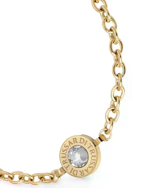TRUSSARDI T-logo Bracelet - Gold