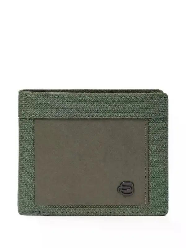 PIQUADRO Logo-plaque Panelled Wallet