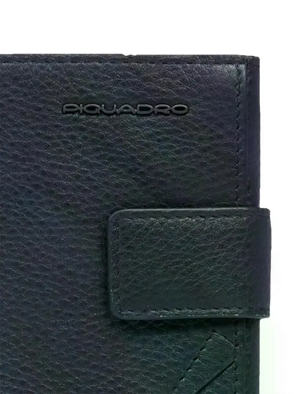 PIQUADRO Grained-leather Bifold Wallet