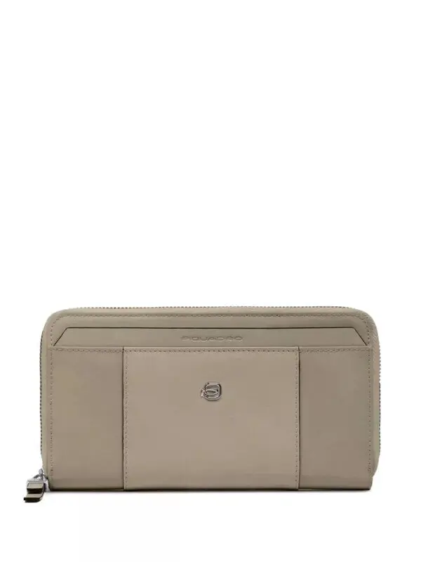 PIQUADRO Logo-plaque Zip-around Wallet