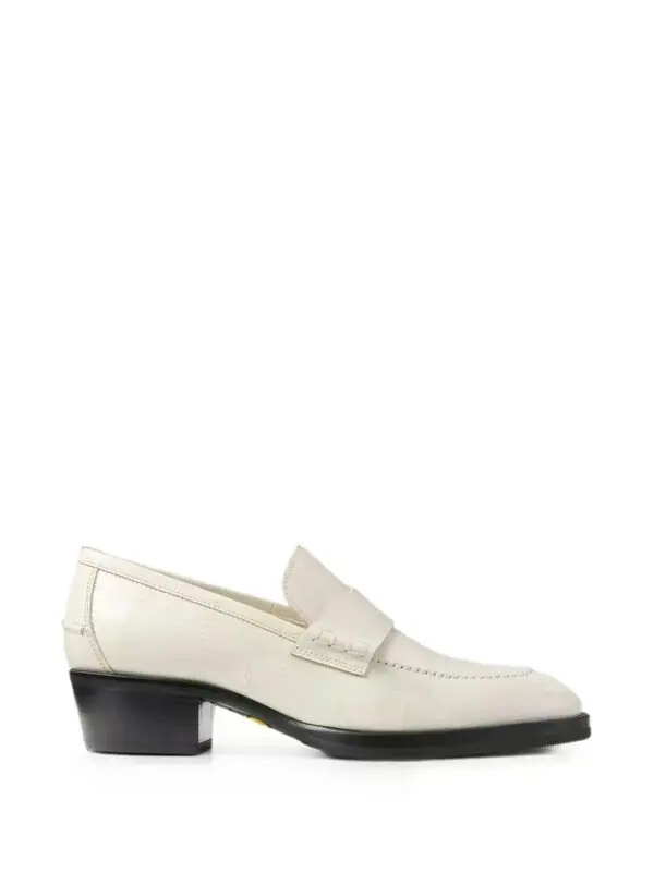 JIMMY CHOO Wilder Loafers F - Neutrals