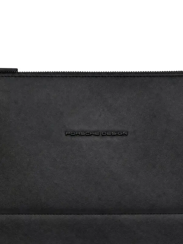 PIQUADRO Logo-plaque Wristlet Clutch Bag