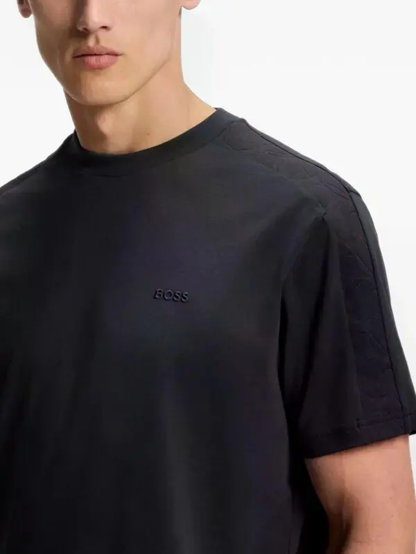 BOSS Jacquard-tape T-shirt