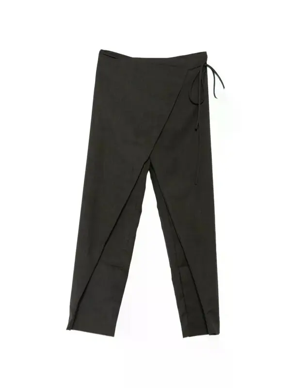 ST. AGNI Wrap Rouleau Trousers