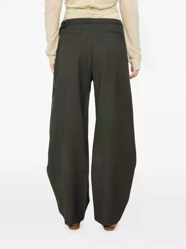 ST. AGNI Wrap Rouleau Trousers