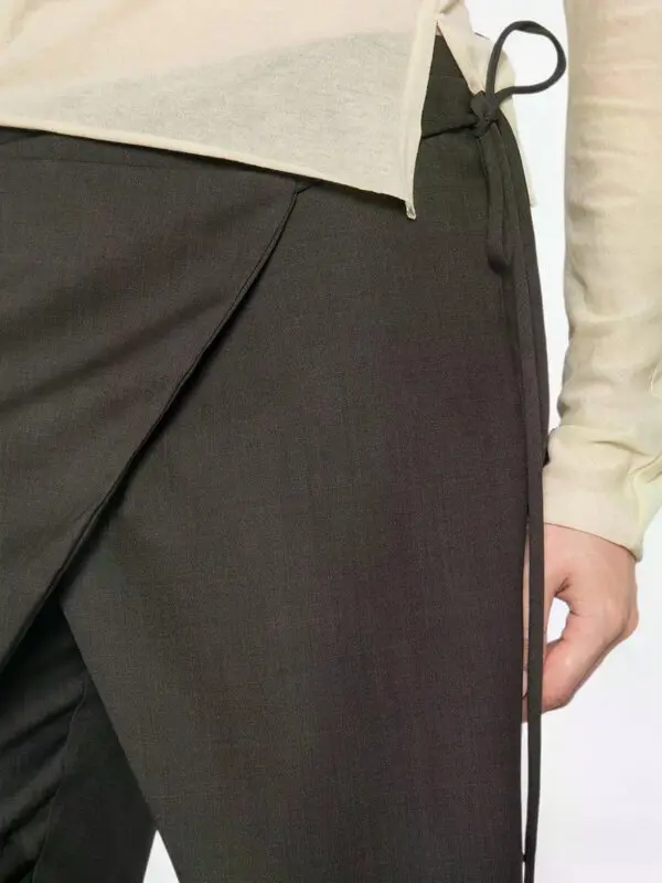 ST. AGNI Wrap Rouleau Trousers